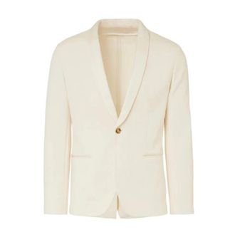 Paolo Pecora Stilvolle Herrenblazer Kollektion - - Jackets - Herren - Wei&szlig; - XL