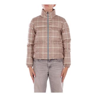 Woolrich Daunenjacke aus zweilagigem Gewebe - - Jackets - Damen - Braun - S