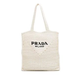 Prada Damen, Pre-Owned, Weiß, ONE SIZEGröße