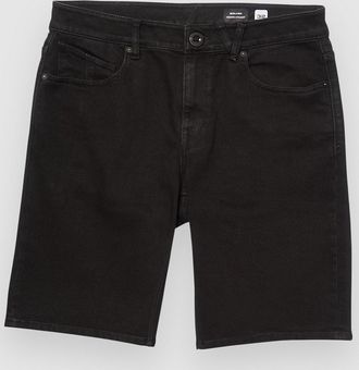 Volcom Solver Denim Shorts black out