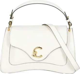 Coccinelle Femme, Sacs, Beige, Taille: ONE Size C-Me Calf Handbag