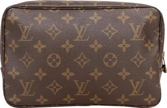 Louis Vuitton Crossbody Bags - Louis Vuitton Canvas Monogram Trousse Toilette 23 - Gr. unisize - in Braun - f&uuml;r Damen