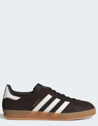 adidas Originals Gazelle Indoor - Baskets - Caf&eacute; aurore/blanc/gomme-Marron