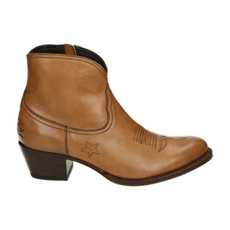 Sendra Western Lederstiefel Cognac Farbe - - Shoes - Damen - Braun - 37 EU
