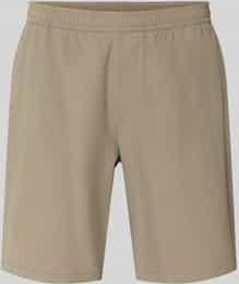 HUGO BOSS Regular Fit Sport-Shorts mit Label Print Modell TREVOL