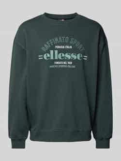 Ellesse Sweatshirt mit Label-Print Modell SADALI