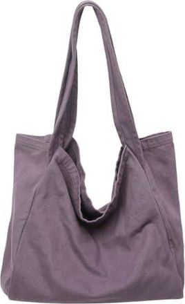 Generic Tote Bag en Toile Grand Sac Fourre-Tout pour Femme et Homme, L&eacute;ger et Spacieux pour Tous les Jours