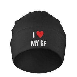 Generic Femme Homme Hiver Chapeaux Jaime Ma Copine, Mon Coeur Bonnets De Ski Doux Bonnets Tricot&eacute; Chaud Bonnet dhiver pour Ski Hiver Course