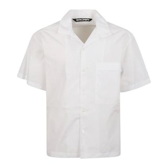 Palm Angels Herren, Shirts, Wei&szlig;, SGr&ouml;&szlig;e