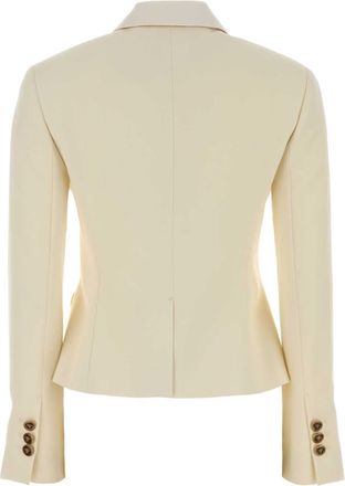 Versace 1w740woolwhite Giacche E Gilet Jacket