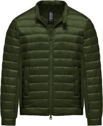 Bomboogie Homme, Vestes, Vert, Taille: M Veste Bi-mati&egrave;re avec Rembourrage Synth&eacute;tique