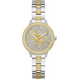 Guess 2-Tone Analog Watch Gw0944L3 - - Accessories - Damen - Grau - ONE SIZE