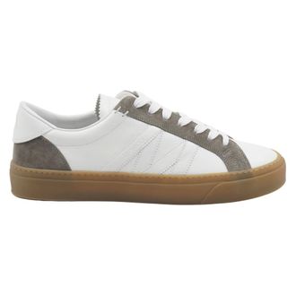 Moncler Homme, Chaussures, Blanc, Taille: 45 EU Baskets