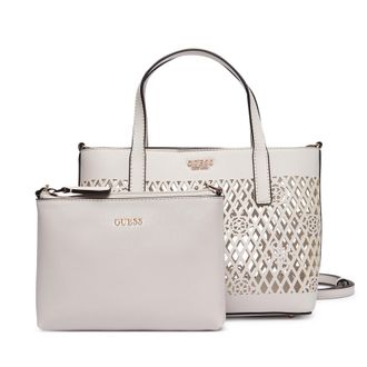 Guess Handtasche Guess Letty Mini HWPG99 11750 Wei&szlig;