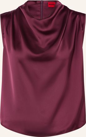 HUGO BOSS Hugo Satintop Casmini rot