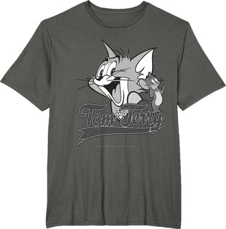 Tom & Jerry Greyscalesquare T-Shirt