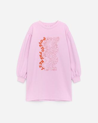 Arket Sweatshirtkleid -Rosa