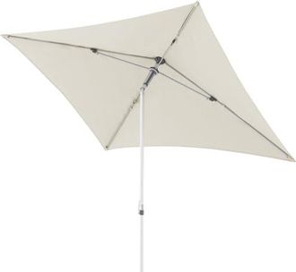 Doppler Parasol AluPro Push Up 200x250 cm en naturel I Parasol pour balcon & terrasse I Ouverture & fermeture facile grâce au mécanisme Push I Protection UV 8