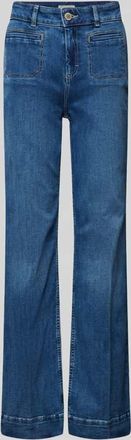 Christian Berg Wide Leg Jeans mit Leistentaschen