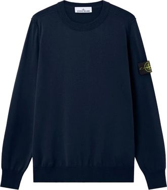 Stone Island Homme, Sweatshirts et sweats &agrave; capuche, Bleu, Taille: XL Jersey de coton doux