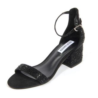 Steve Madden Glitter Sandale Ireene Schwarz/Stein - - Shoes - Damen - Schwarzk - 38 EU