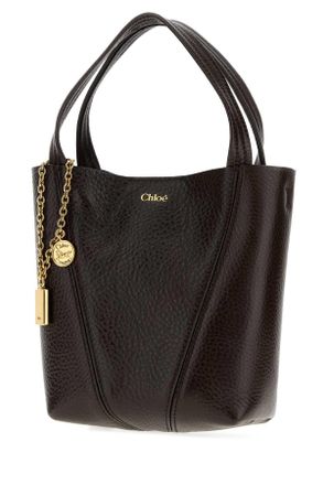 Chlo&eacute; Calfskin Leather Shoulder Bag - Brown