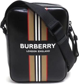 Burberry unisex, Pre-owned, Noir, Taille: ONE Size Sac &agrave; bandouli&egrave;re en plastique Pre-owned