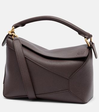 Loewe Tote Bag Puzzle Edge Small aus Leder