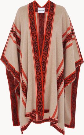 Kujten Grande cape cachemire, 4 fils - Cape Katika