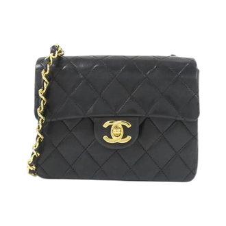 Chanel Pre-owned Lambskin Shoulder Bag - - Pre-owned - Damen - Schwarzk - ONE SIZE