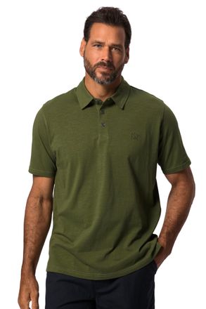 JP1880 Herren gro&szlig;e Gr&ouml;&szlig;en &Uuml;bergr&ouml;&szlig;en Menswear L-8XL Poloshirt, Halbarm, Polokragen, bis 8 XL seegr&uuml;n 8XL 825331441-8XL