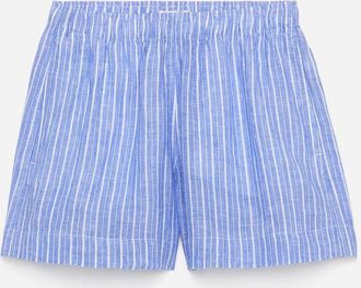 Arket Leinen-Shorts -Blau