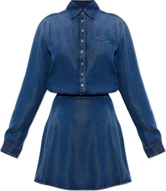 Diesel Femme, Robes, Bleu, Taille: 38 FR De-Drevia-S Robe en jean