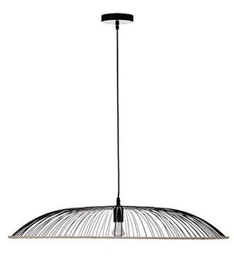 Lussiol Hängeleuchte Soliflore 60 schwarz