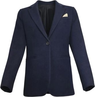 Circolo 1901 Femme, Vestes, Bleu, Taille: 40 FR Circolo Vestes Blue