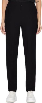 A|X Armani Exchange Femme, Pantalons, Noir, Taille: 36 FR Straight Pantalons