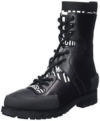 Love Moschino Femme JA24454G0FIZF Bottine, Noir, 41 EU
