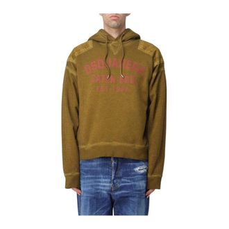 Dsquared2 Herren, Sweatshirts & Hoodies, Gr&uuml;n, MGr&ouml;&szlig;e