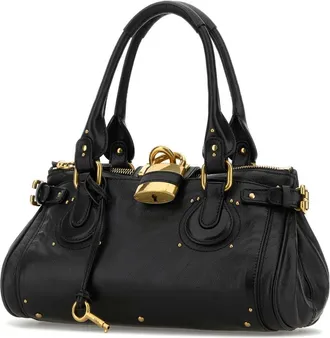 Chlo&eacute; Black Borse A Mano Bag