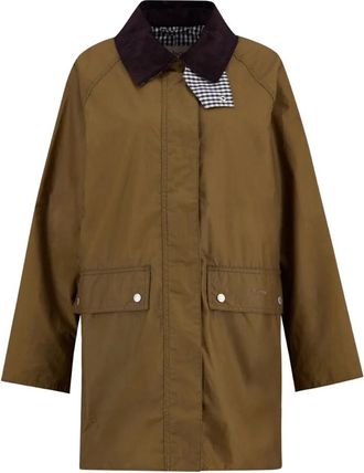 Barbour Femme, Vestes, Brun, Taille: 40 FR Veste Cir&eacute;e Wren