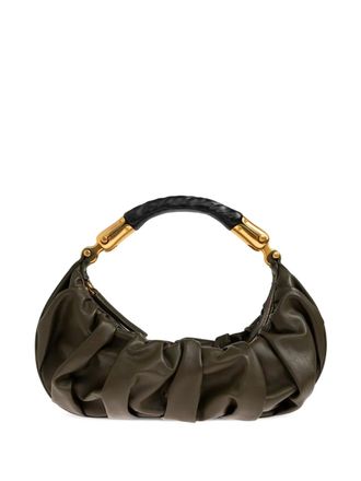 Balmain Ebene twisted tote bag - Vert