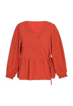 Usha Bluse in großen Größen Frauen Rot