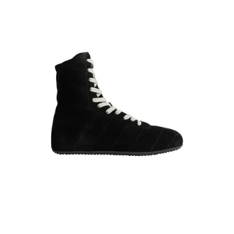 Rick Owens Tower Quilted Minimal High Sneaks
