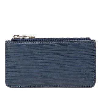 Louis Vuitton Pre-owned M&uuml;nztasche - - Pre-owned - Damen - Blau - ONE SIZE