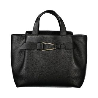 Coccinelle Femme, Sacs, Noir, Taille: ONE Size Élégant sac à main en cuir avec des options de transport polyvalentes