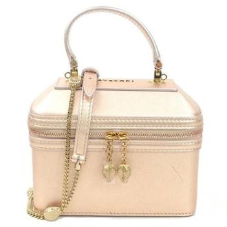 Bulgari Pre-owned Leder Handtaschen - - Pre-owned - Damen - Beige - ONE SIZE