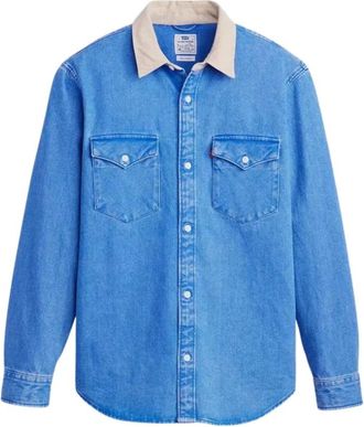 Levi's Homme, Vestes, Bleu, Taille: S Denim Vestes