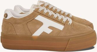 Faguo Baskets sable suède - WALNUT PLATFORM