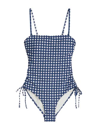 Marc O'Polo Marc OPolo Damen Badeanzug ShinySchwimmanzug, Einteiler, Bademode