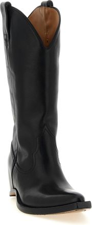 Maison Margiela Heel-less Texan Boot - Black